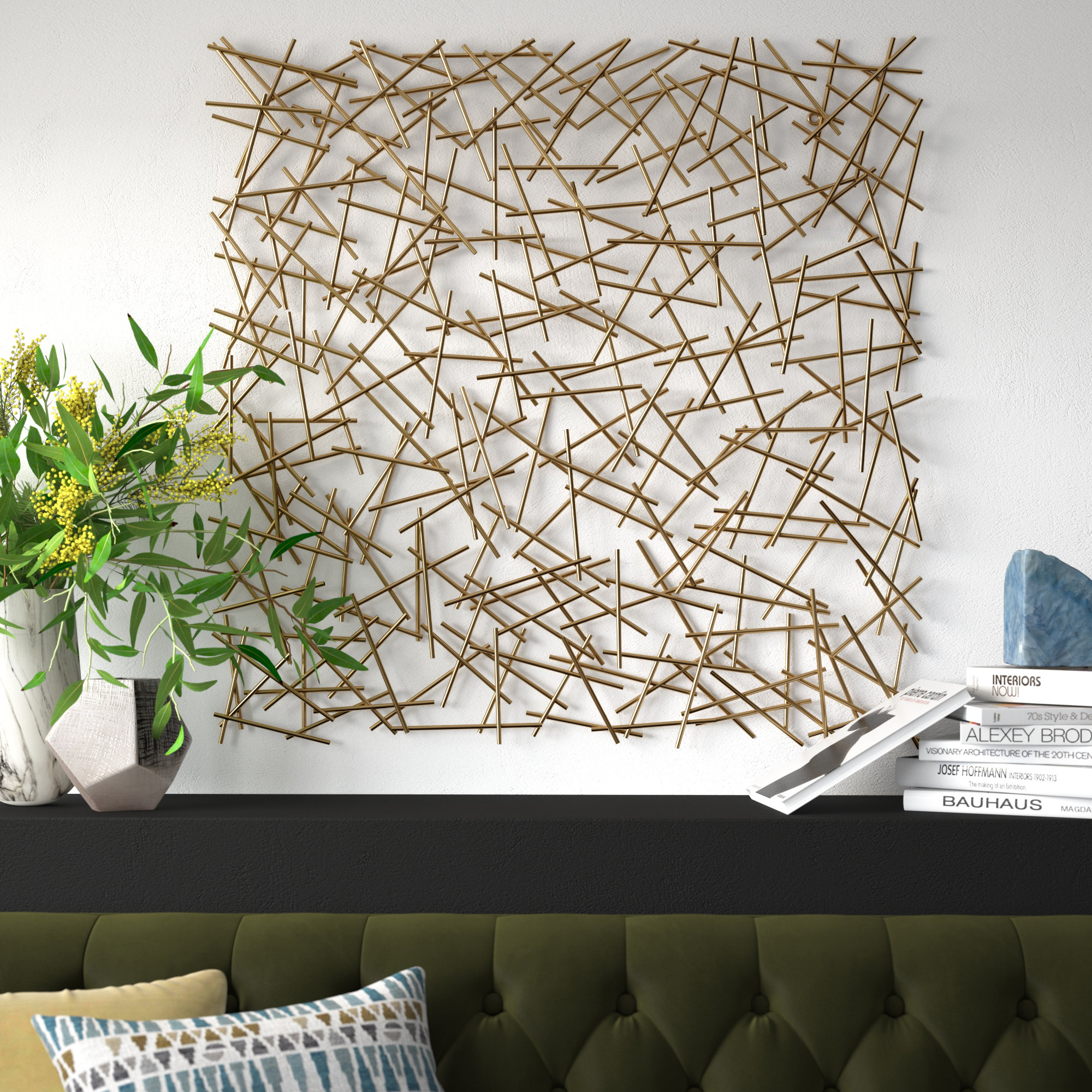 Mercury Row® Metal Abstract Wall Decor & Reviews | Wayfair