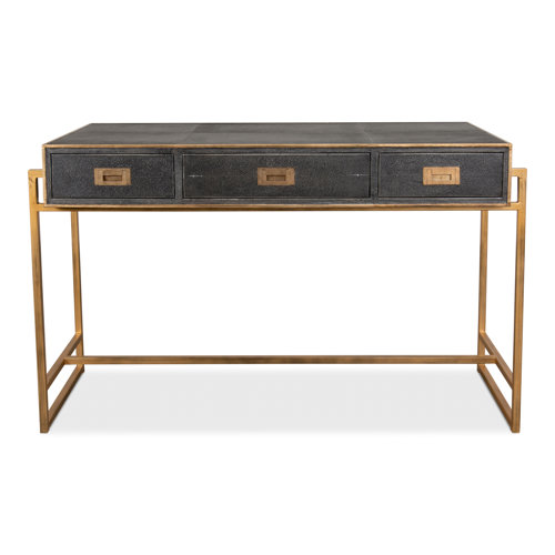 Sarreid Ltd Shagreen Writing Desk & Reviews | Perigold