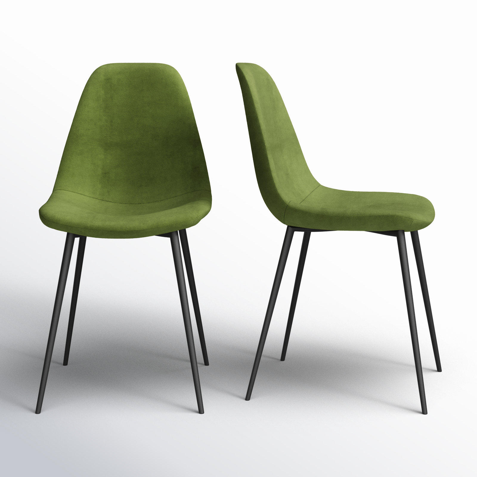 AllModern Kody Performance Velvet Dining Chair & Reviews | AllModern