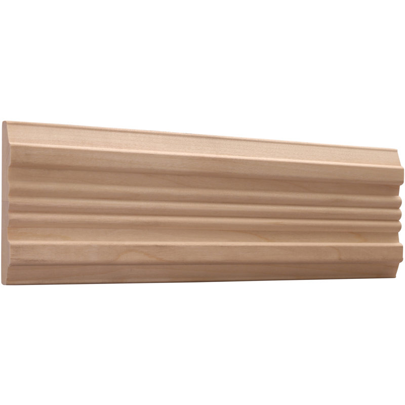 Ornamental Mouldings 2.5625 In. D X 4 In. W X 82 In. L Unfinished ...