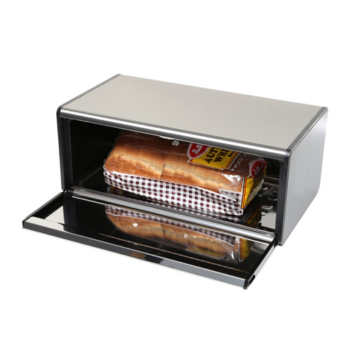 Brabantia Fall Front Bread Box & Reviews | Wayfair