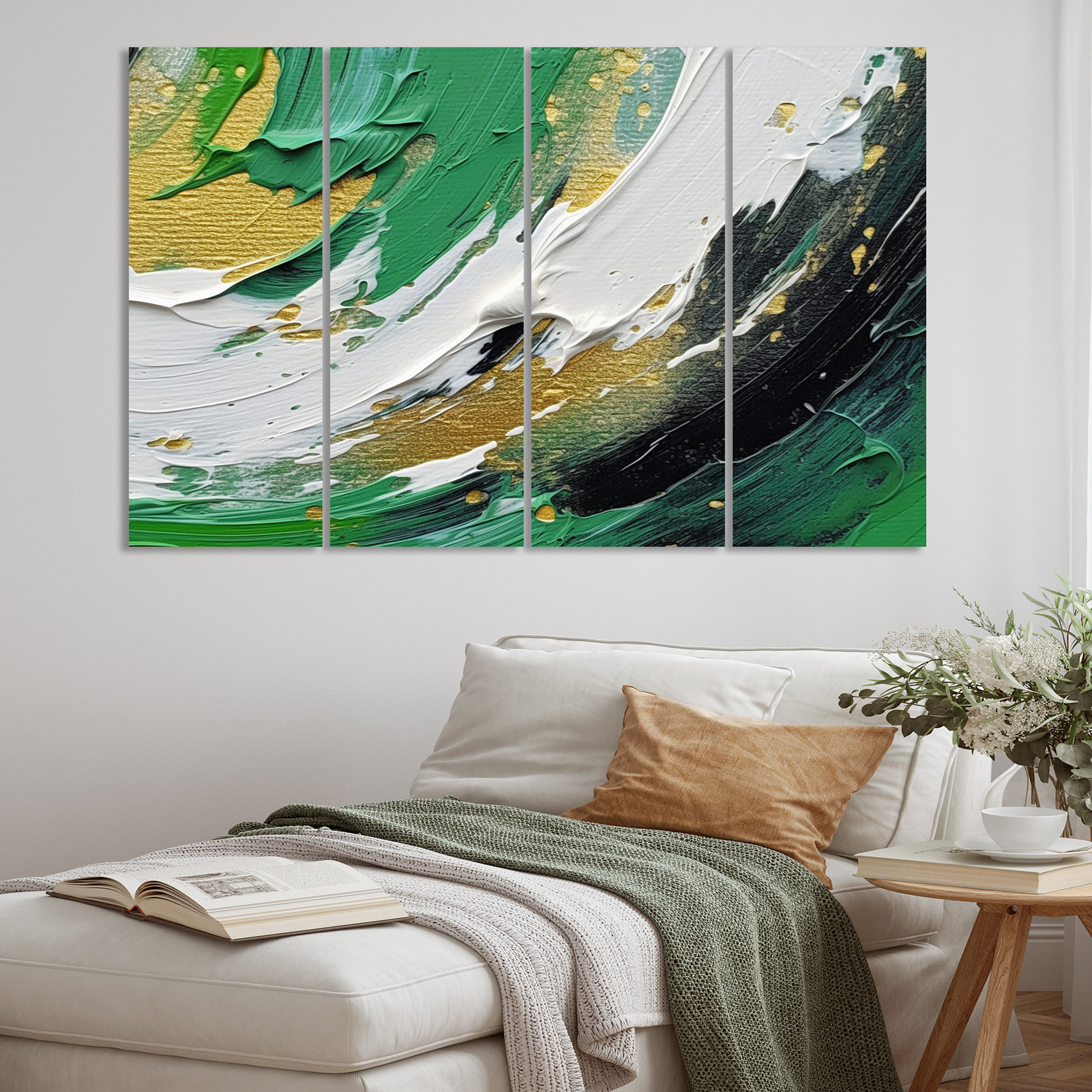 Wrought Studio™ Cosmic Whirlpool - Abstract Spirals Metal Wall Art Set ...