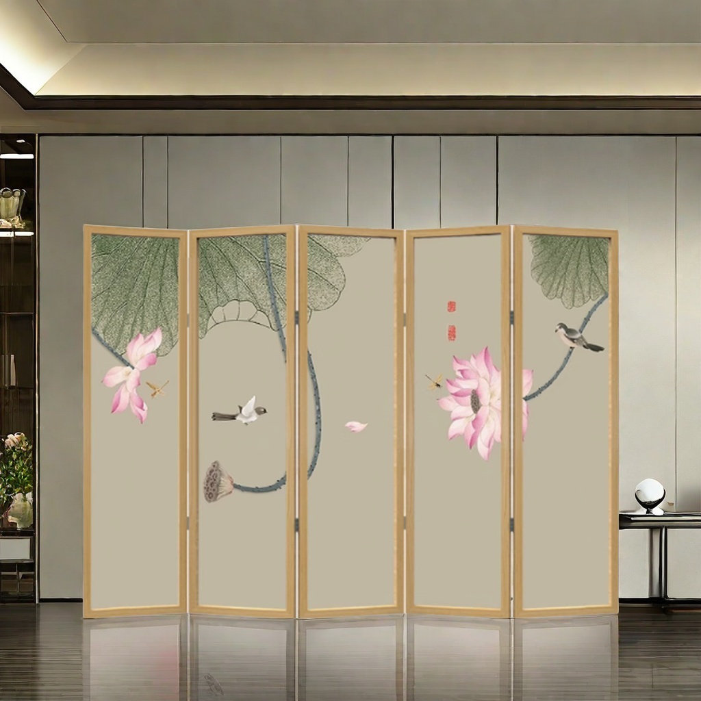 Sleek Surface Designs Modern Wooden Screen - Wayfair Canada