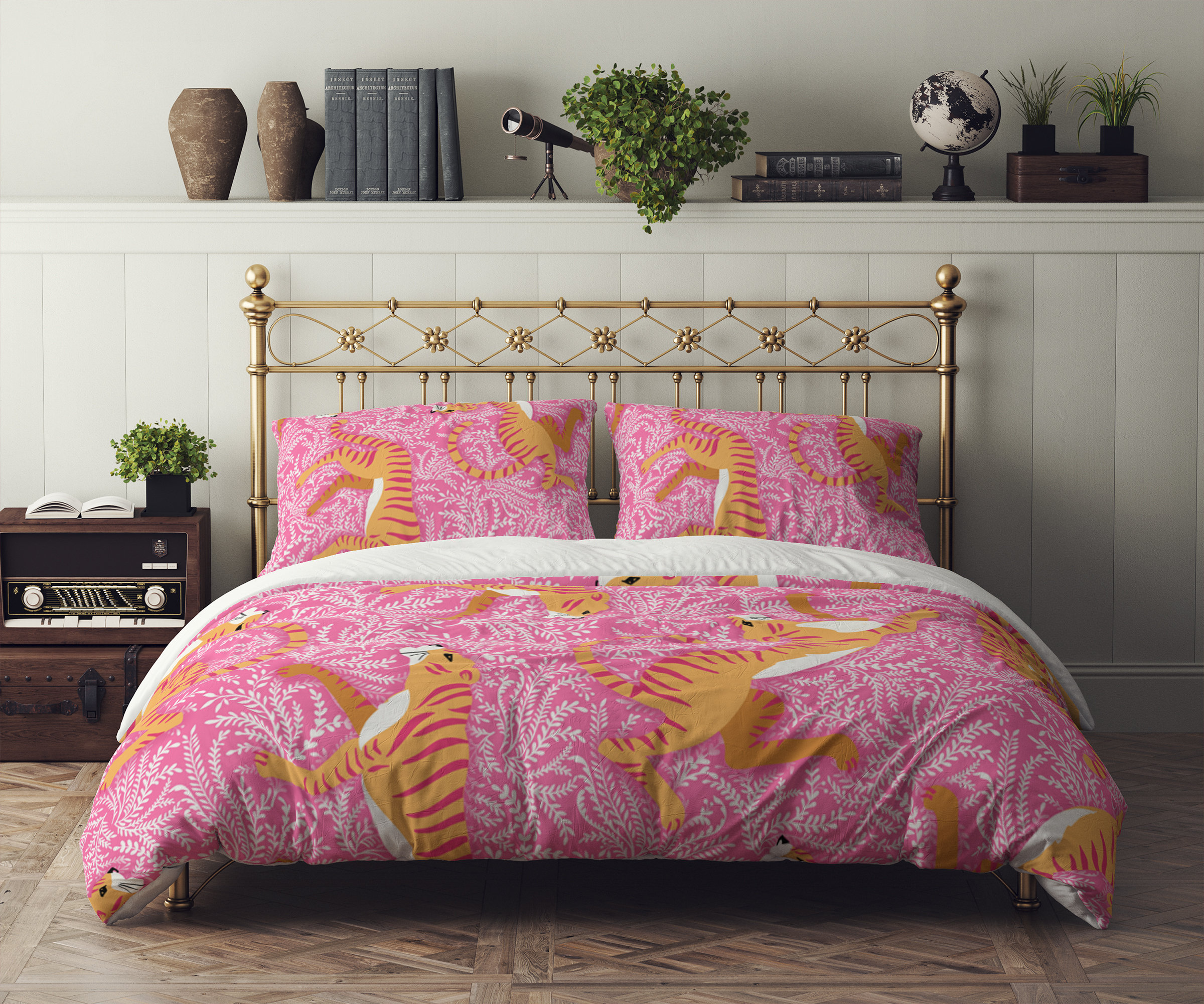 KAVKA DESIGNS TREKKING TIGER Collection Comforter Set - Wayfair Canada
