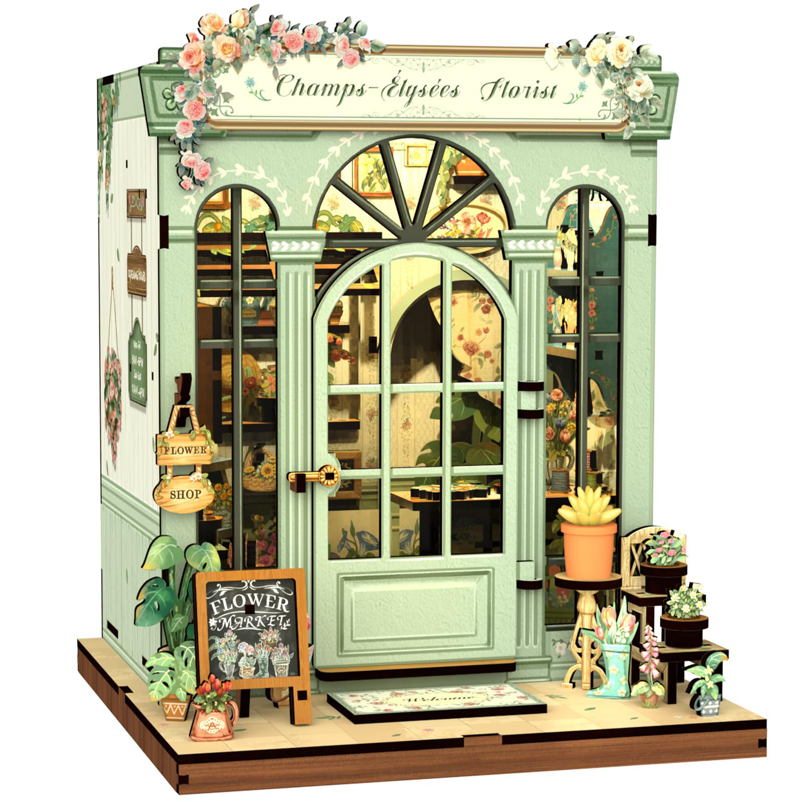 Lark Manor Book Nook Kit, DIY Miniature House Kit For Adults Activity ...