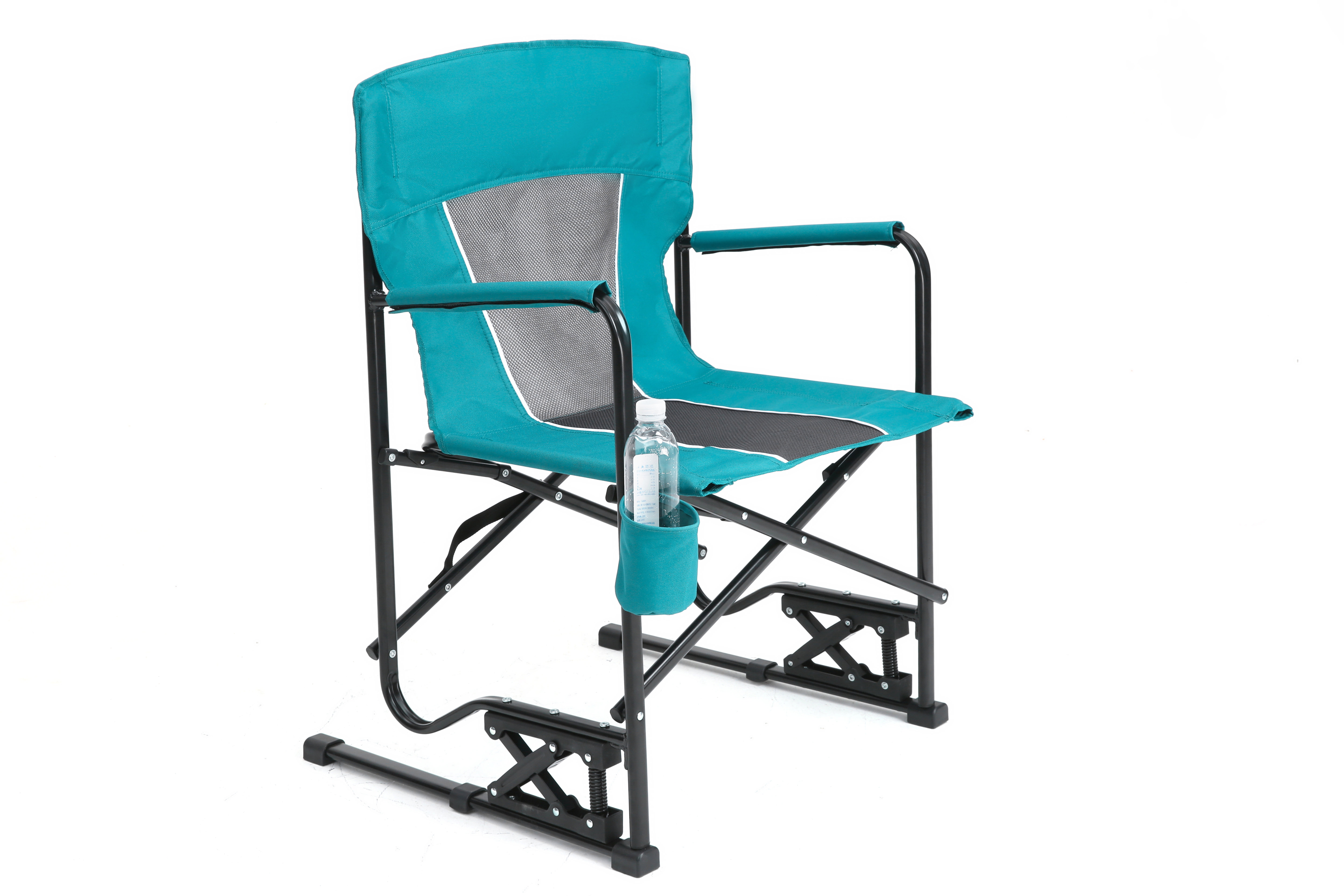 Arlmont & Co. Outdoor Freestyle Rocker Camping Chair Portable Folding ...