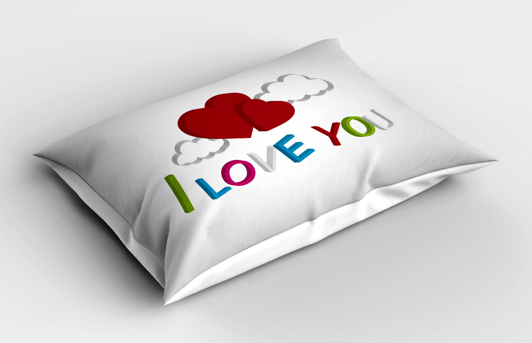 Ambesonne I Love You Sham | Wayfair