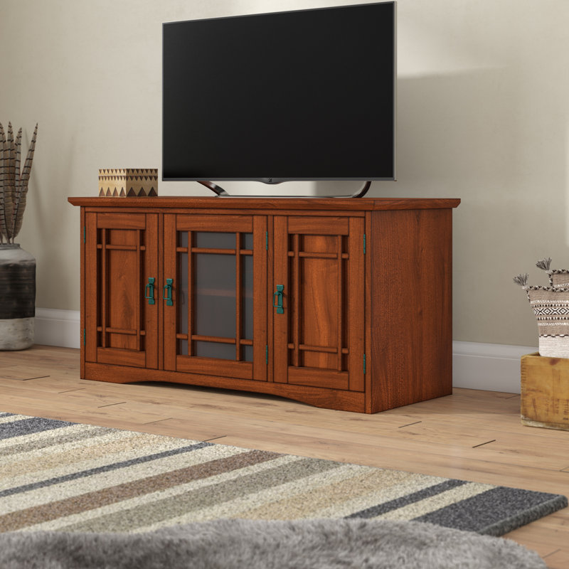 Loon Peak® Buldir Solid Wood TV Stand for TVs up to 55" "& Reviews ...