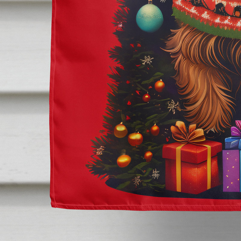 Caroline's Treasures Double Sided 40'' H x 28'' W Polyester Christmas ...