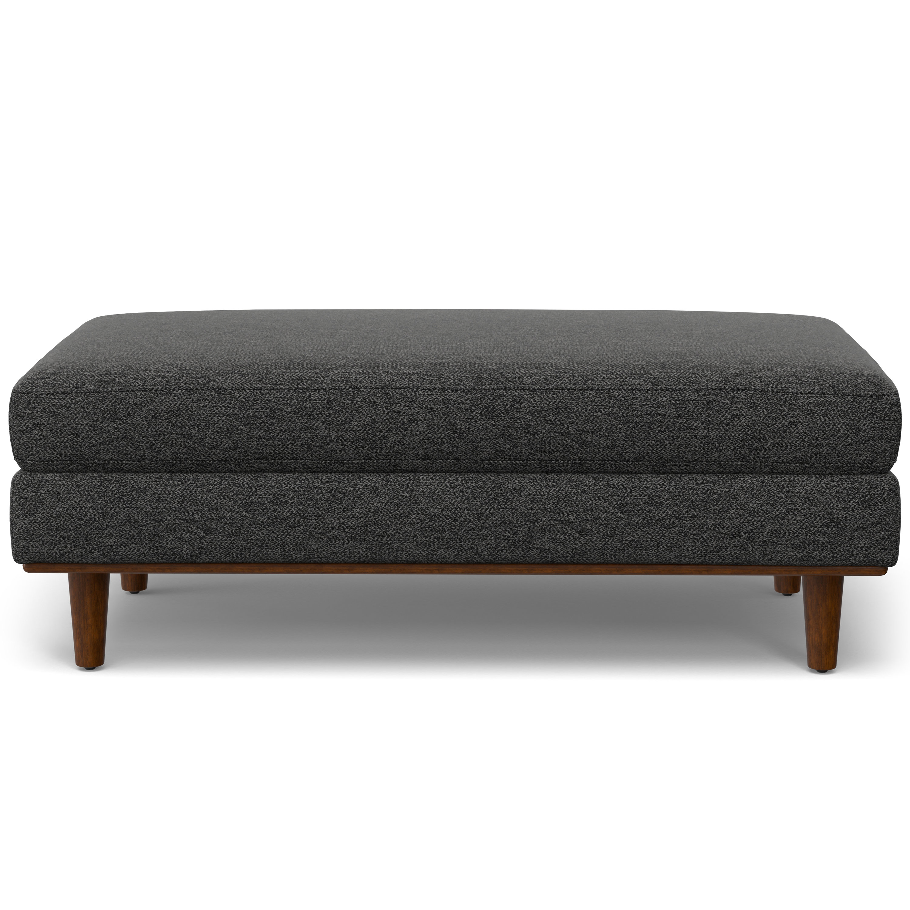 Simpli Home Morrison Large Rectangular Ottoman & Reviews | Wayfair