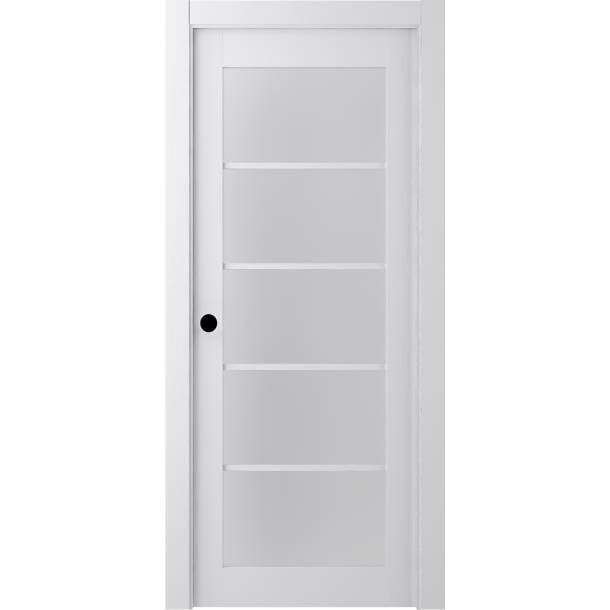 Belldinni Palladio 80'' Solid Manufactured Wood Flush Standard Door ...