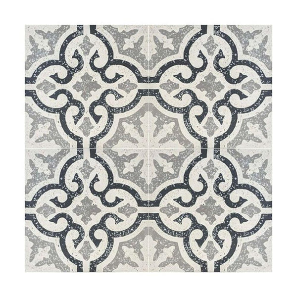 LiLi Tile Trinidad 13 Terrazzo Cement Tile Box of 12 - Wayfair Canada