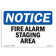 SignMission Fire Alarm Staging Area Sign | Wayfair