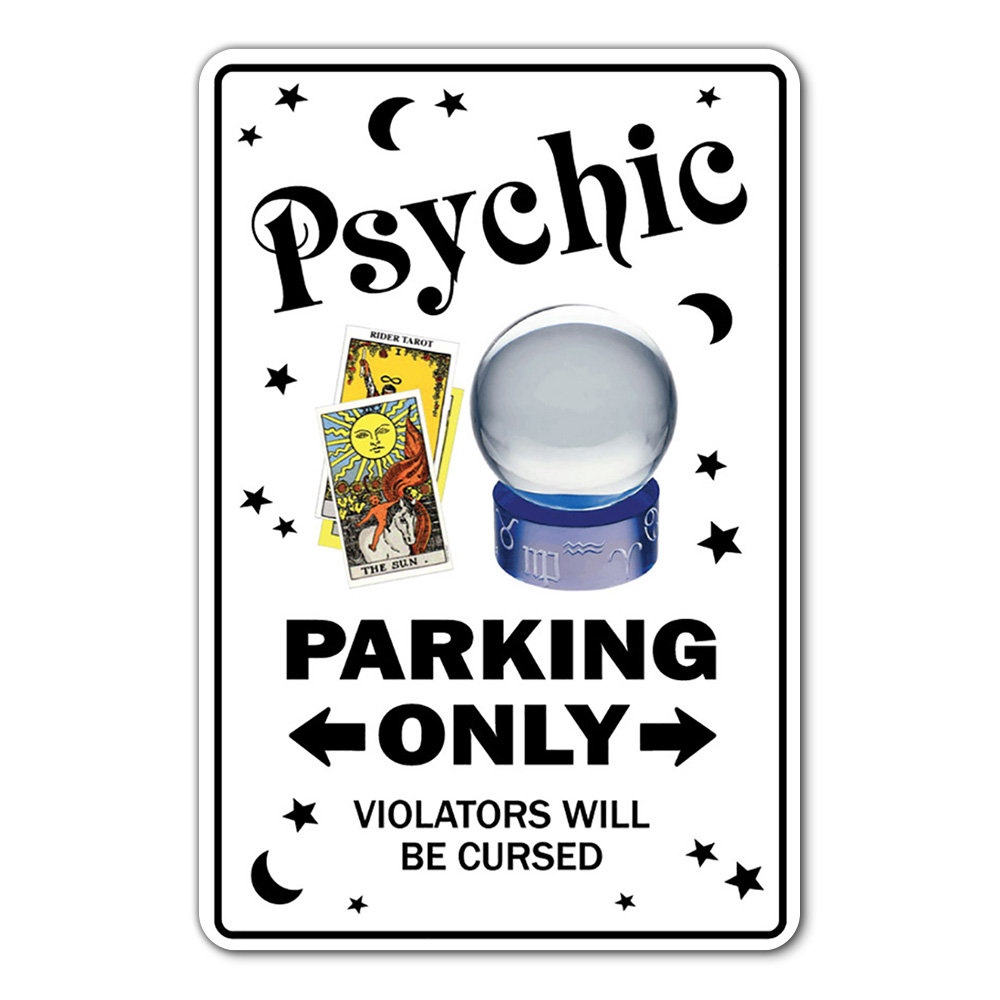 SignMission Psychic Sign Parking Palm Reading Gypsy Tarot Reader ...