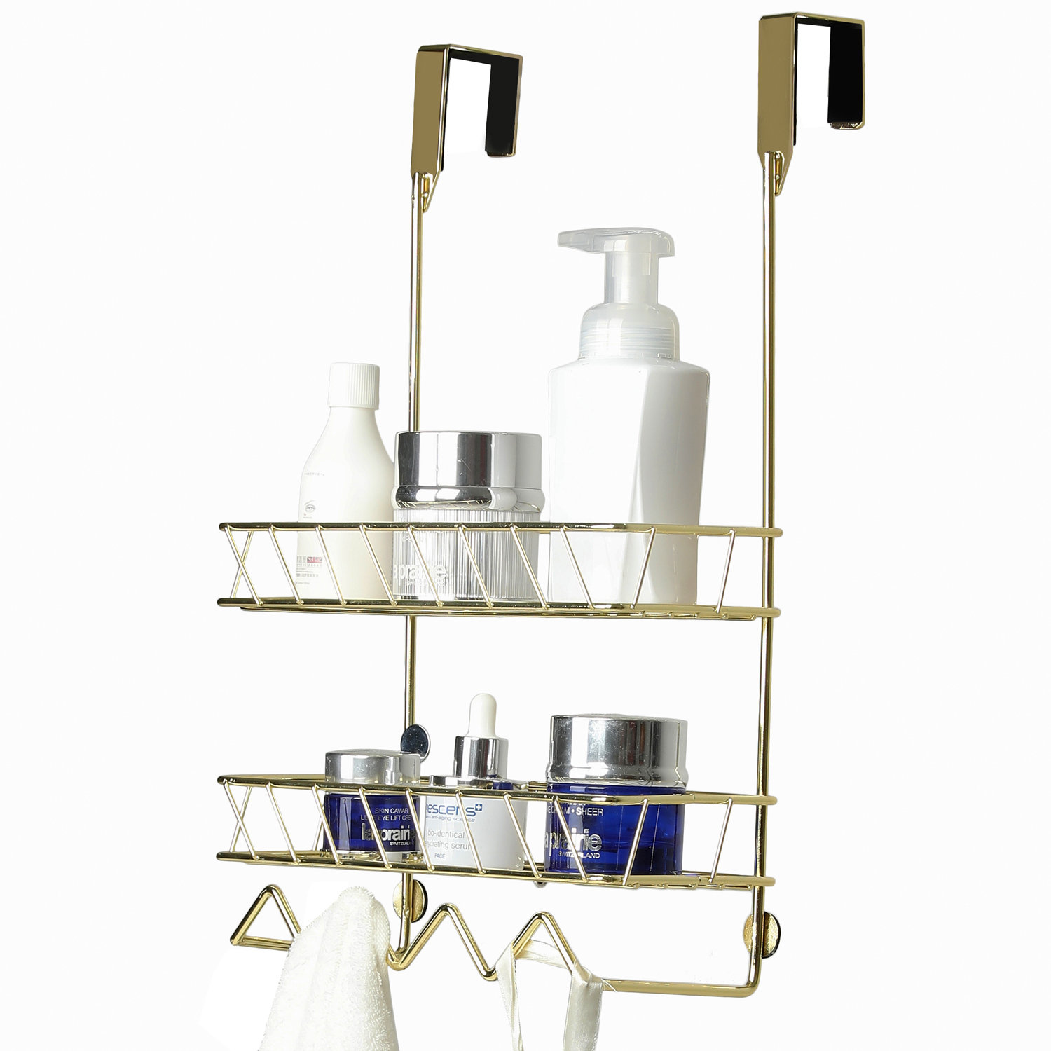 MY GIFT 4 Hook Over-The-Door Metal Wire Towel Rack | Wayfair.co.uk