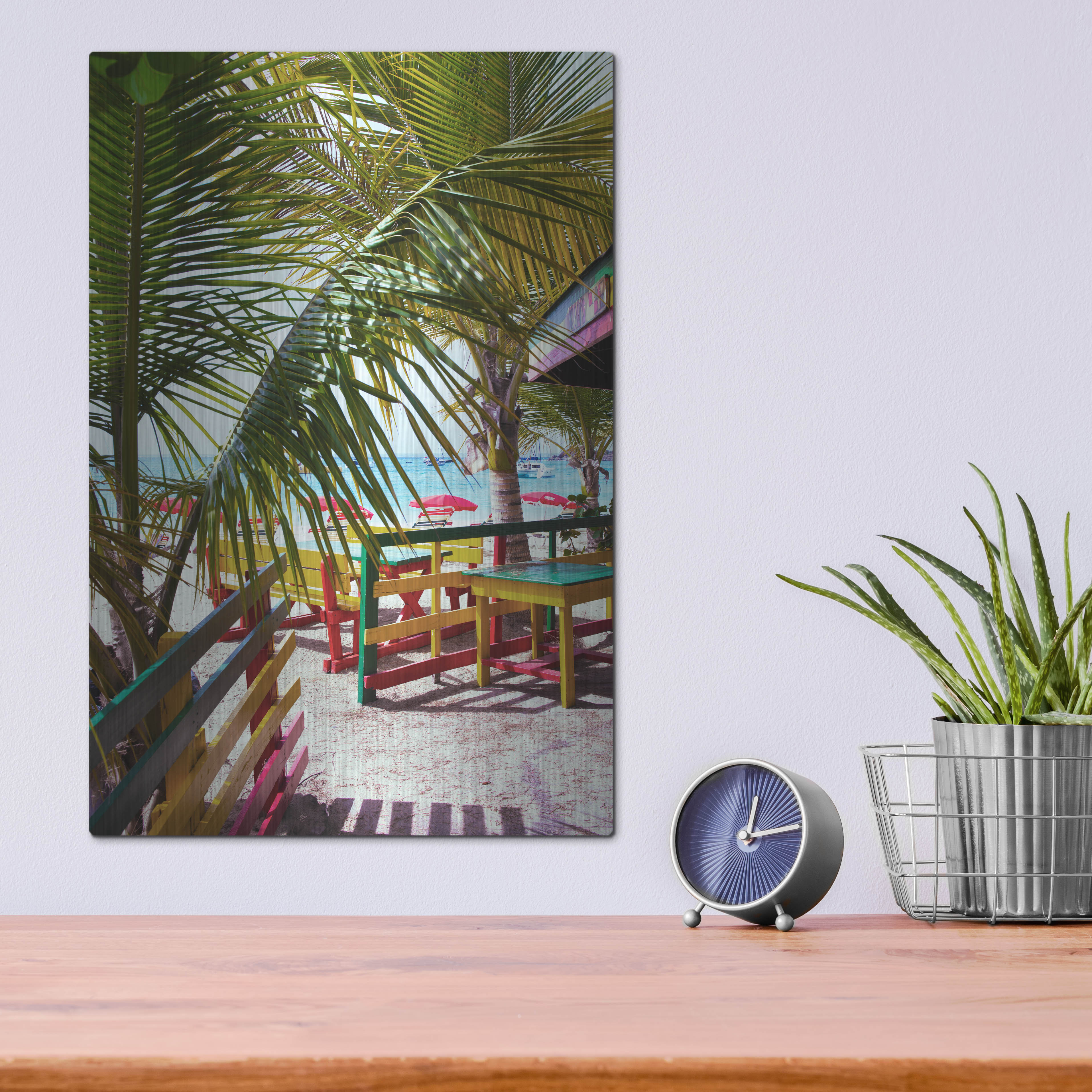 Bay Isle Home™ Happy Day' by Jack Reed, Metal Wall Art | Wayfair