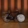 Wm Widdop Analogue Metal Quartz Movement / Crystal Tabletop Clock in ...