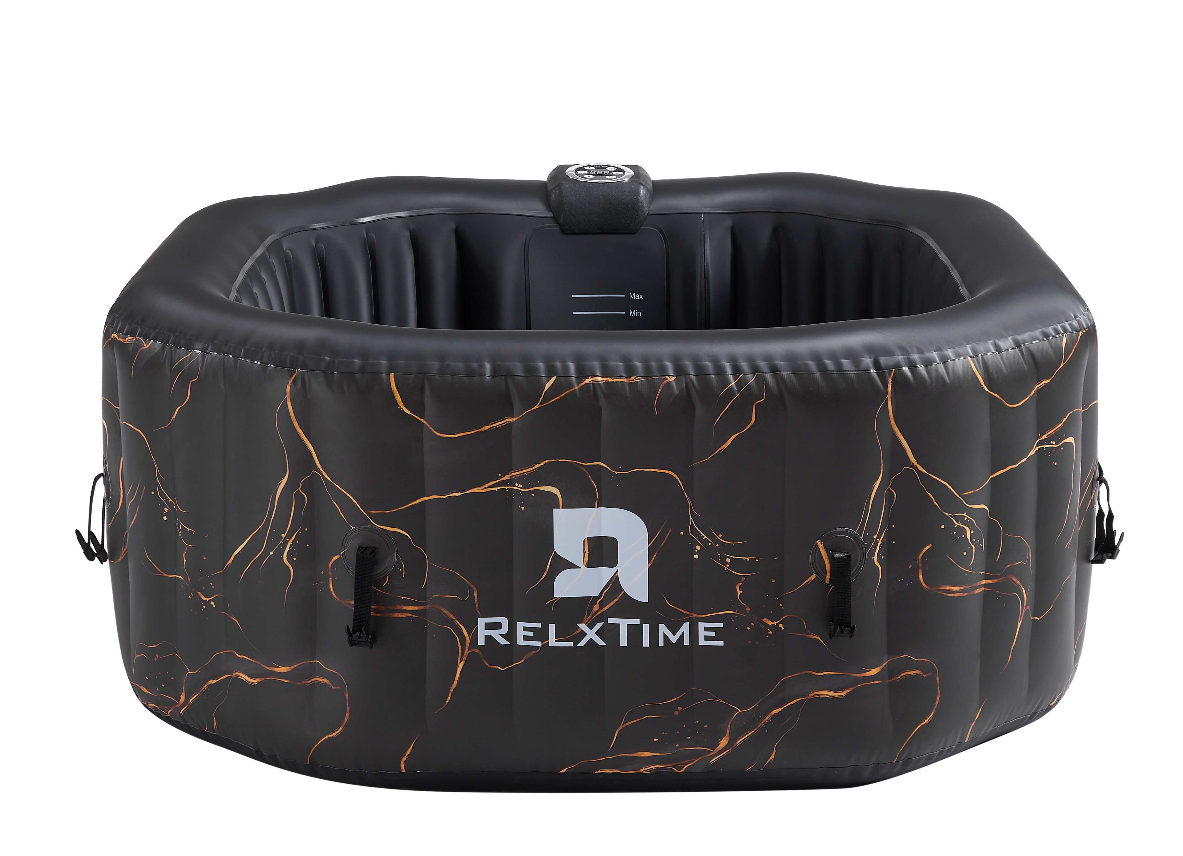 RELXTIME Spa gonflable pour 5 à 7 personnes RelxTIME, housse isolante ...