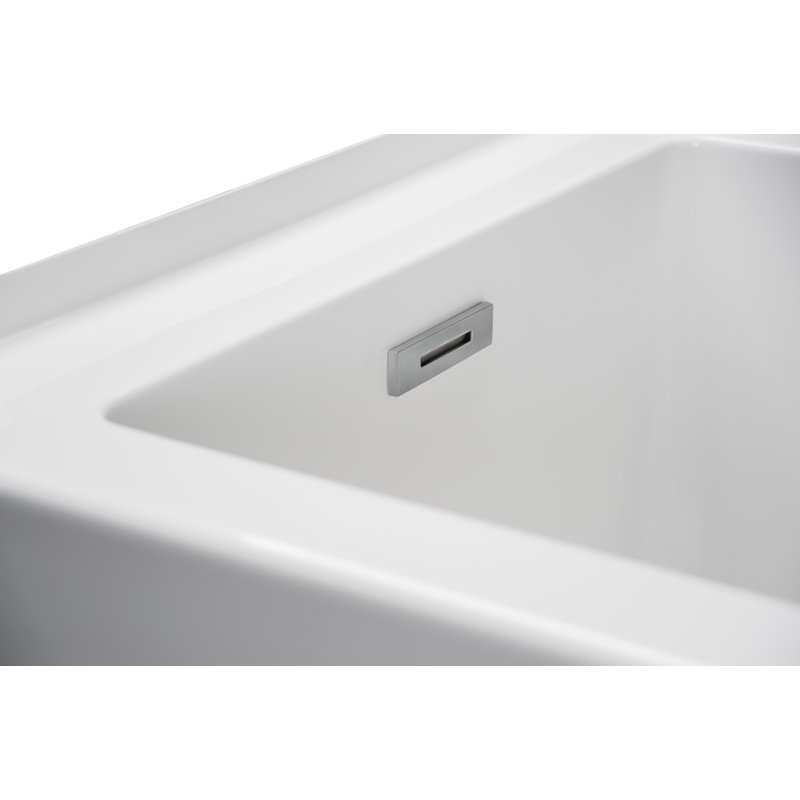 JACUZZI® Comfort 5" Linear™ Drain Stopper Tub Drain With Overflow ...