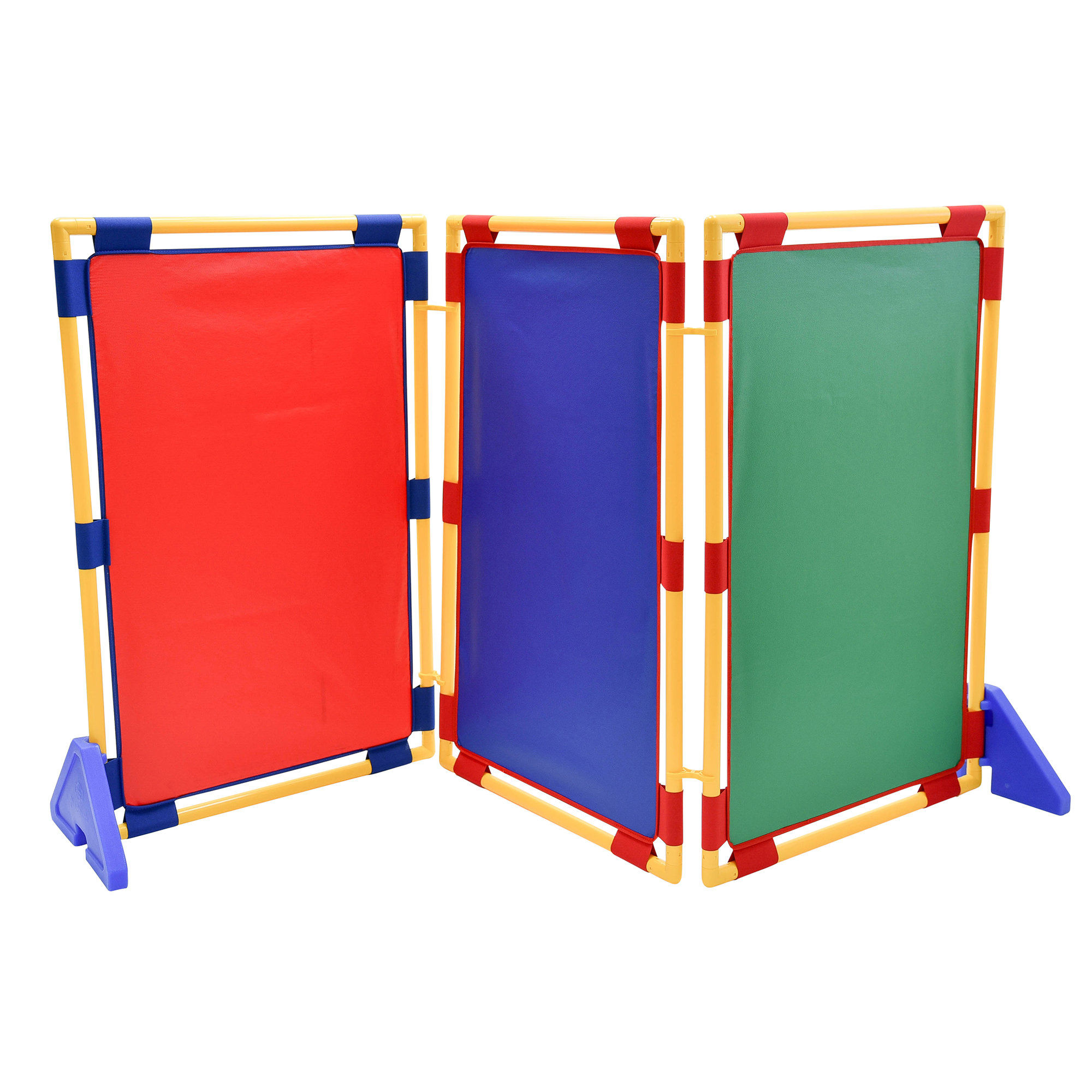 Children's Factory Furniture Rectangle PlayPanel - 3 - Rainbow | Wayfair