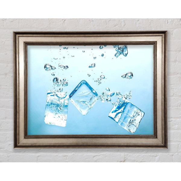 Bright Star Ice Cubes Bubbles - Single Picture Frame Art Prints ...