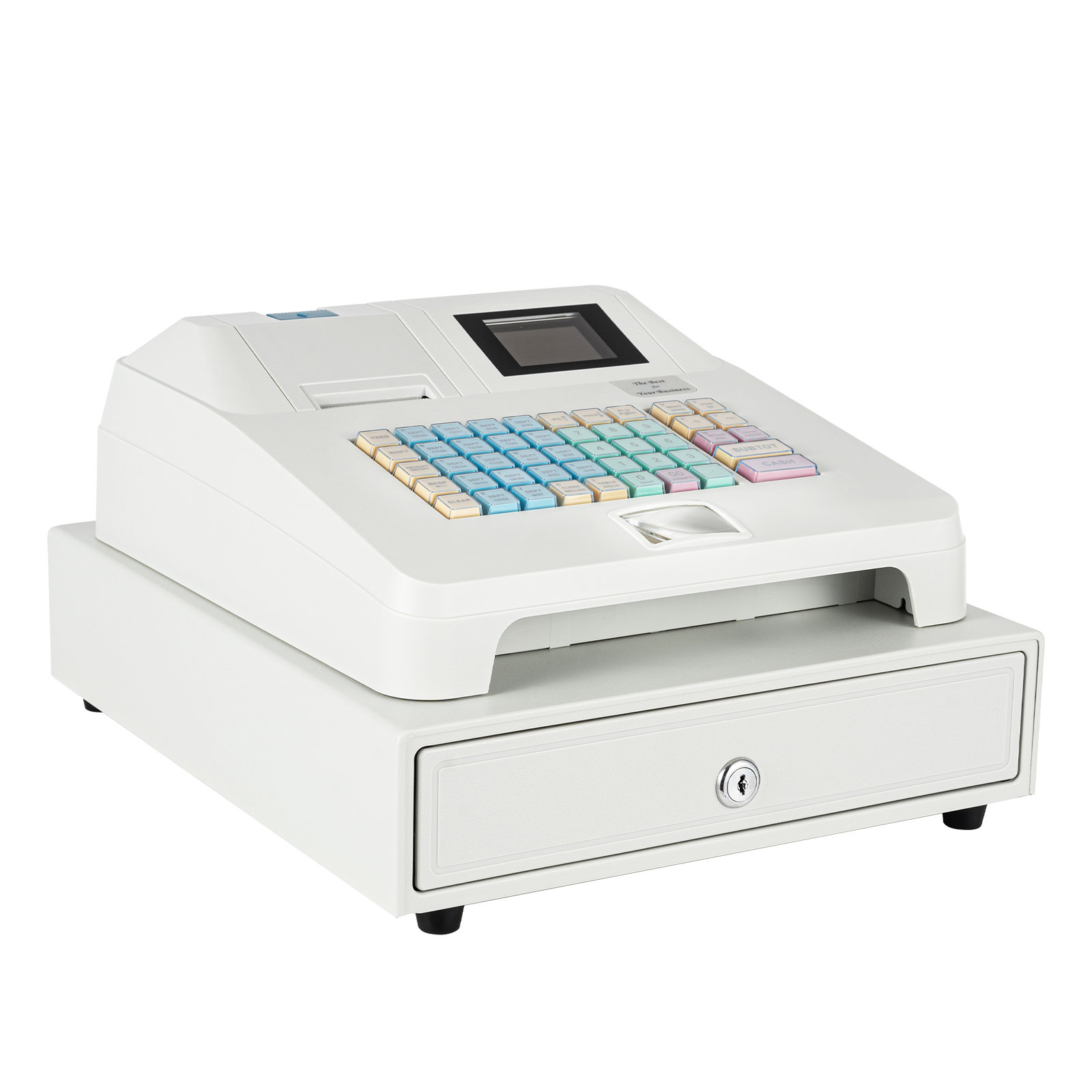 YaoTown 48 Keys Multifunctional Commercial Electronic Cash Register ...