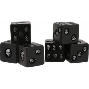 The Holiday Aisle® Cube Skull Face Gaming Dice Collectible Set | Wayfair