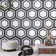 Supreme Tile Interspace Natural Stone Honeycomb Marble Look Mosaic Wall ...