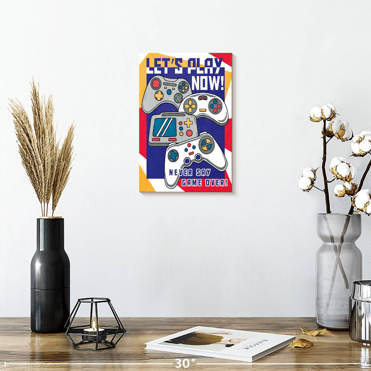 Ebern Designs Senne Never Say Game Over | Wayfair