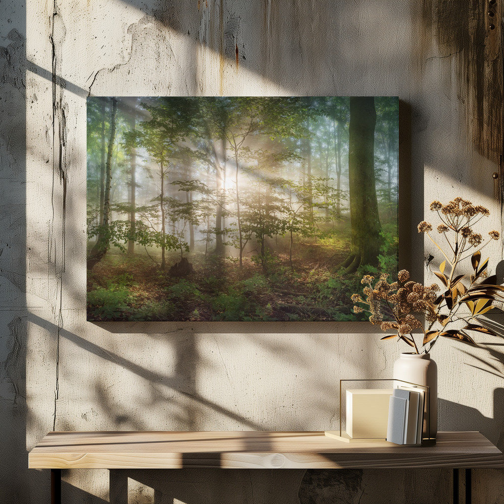 Alpen Home morning sun Canvas Print | Wayfair.co.uk