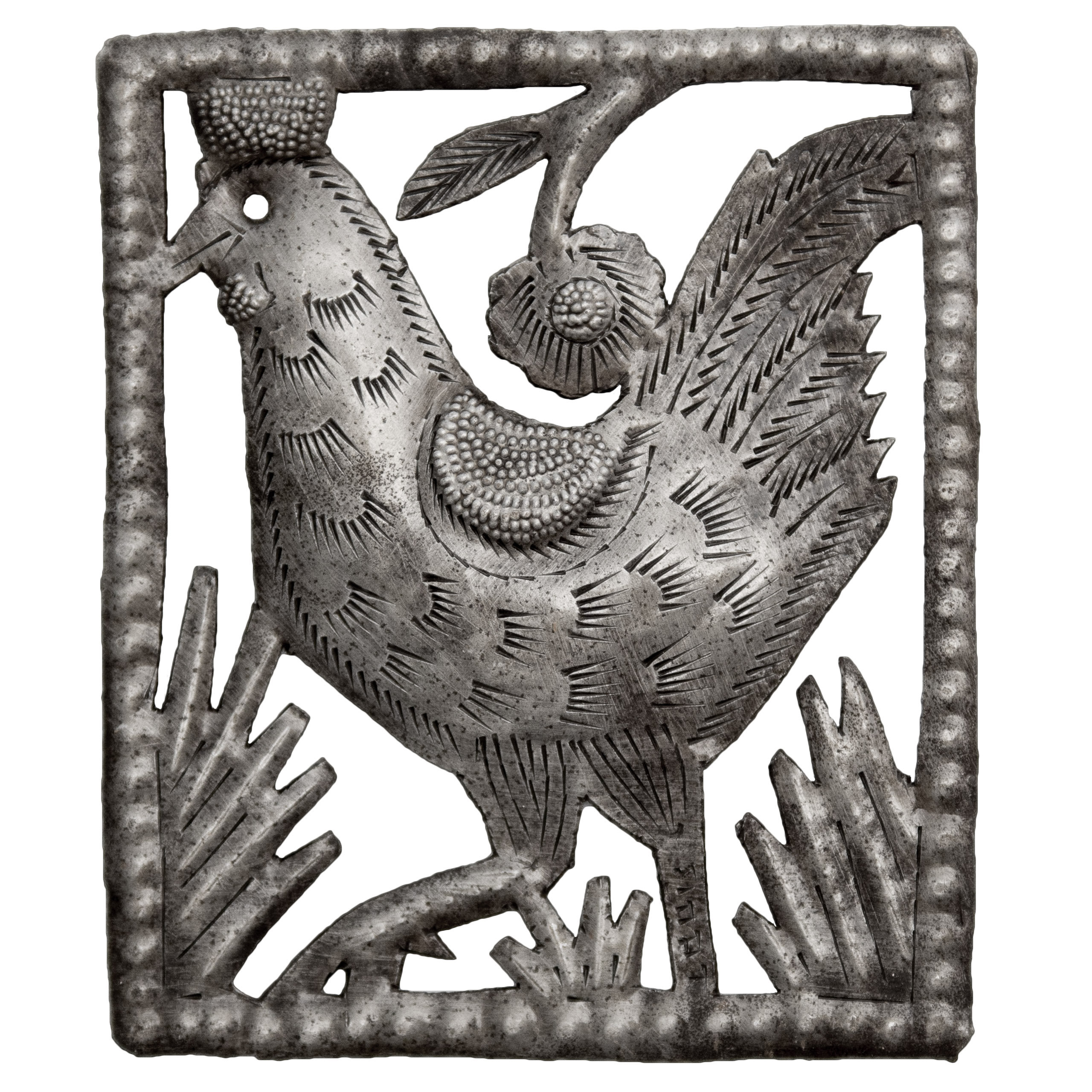 August Grove® Rooster Rectangle Wall Décor | Wayfair