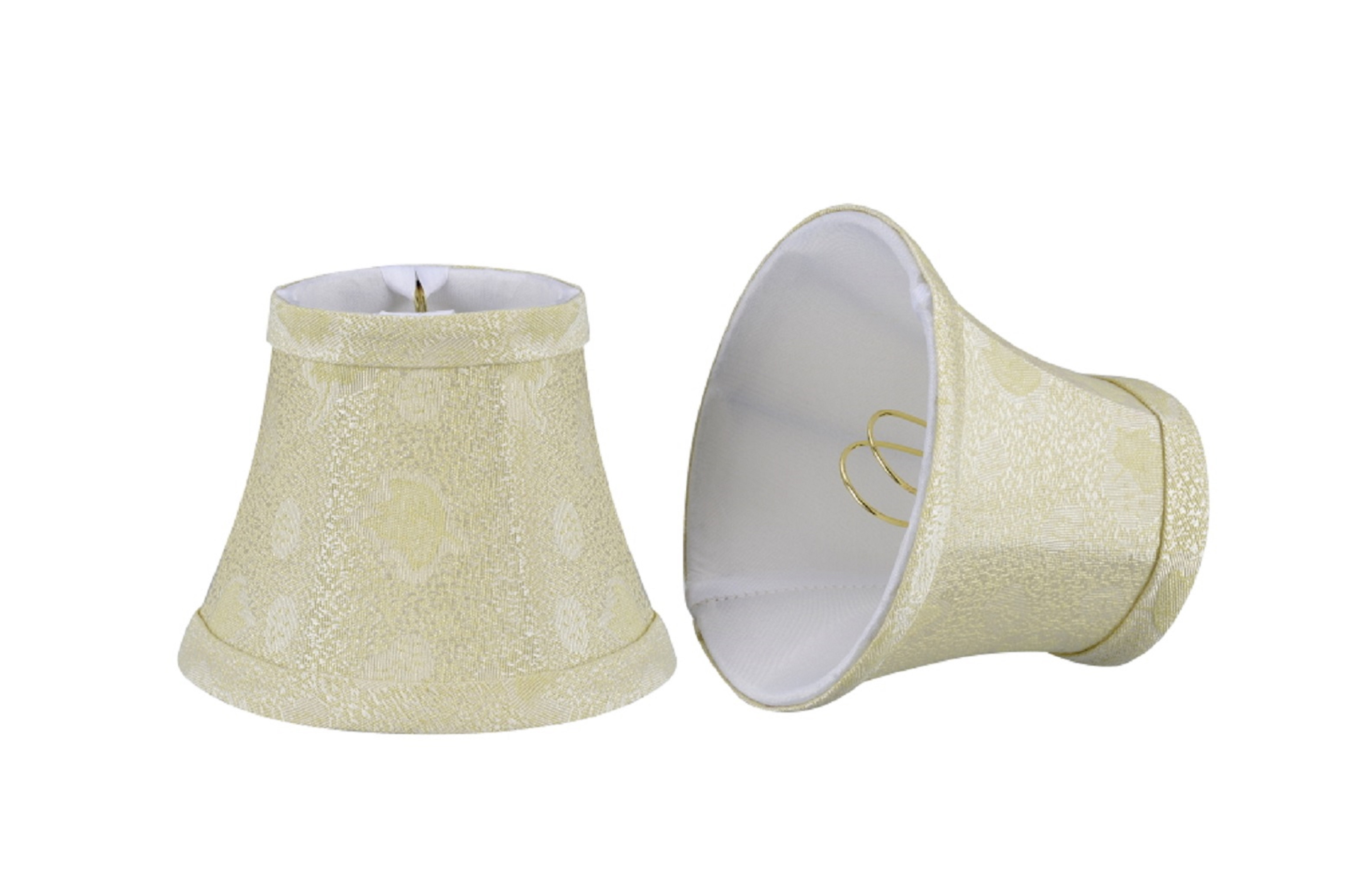 Aspen Creative Corporation 4" H Jacquard Textured Fabric Bell ...