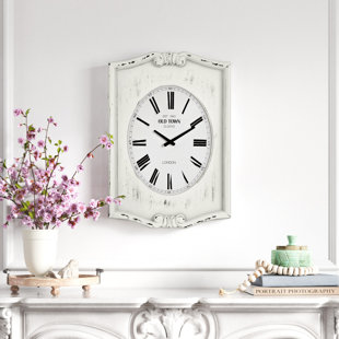 Rectangular Wall Clocks You'll Love | Wayfair