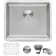 Ruvati 20-inch Undermount Bar Prep Kitchen Sink 16 Gauge Stainless ...