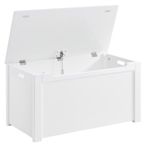 Hokku Designs Kariss Manufactured + Solid Wood Toy Box & Reviews | Wayfair
