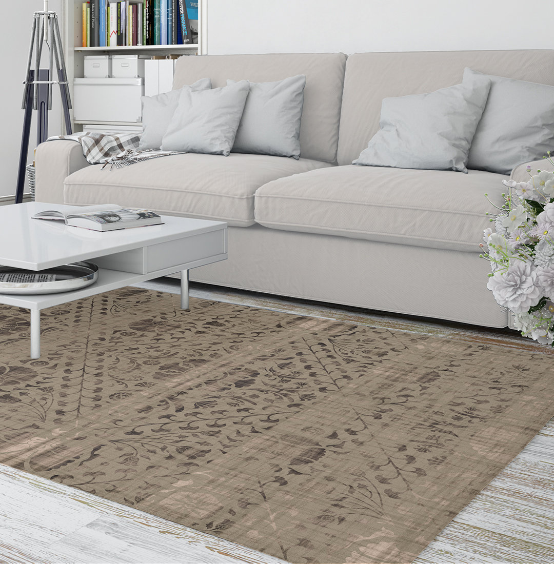 August Grove® Amorina Floral Rug | Wayfair