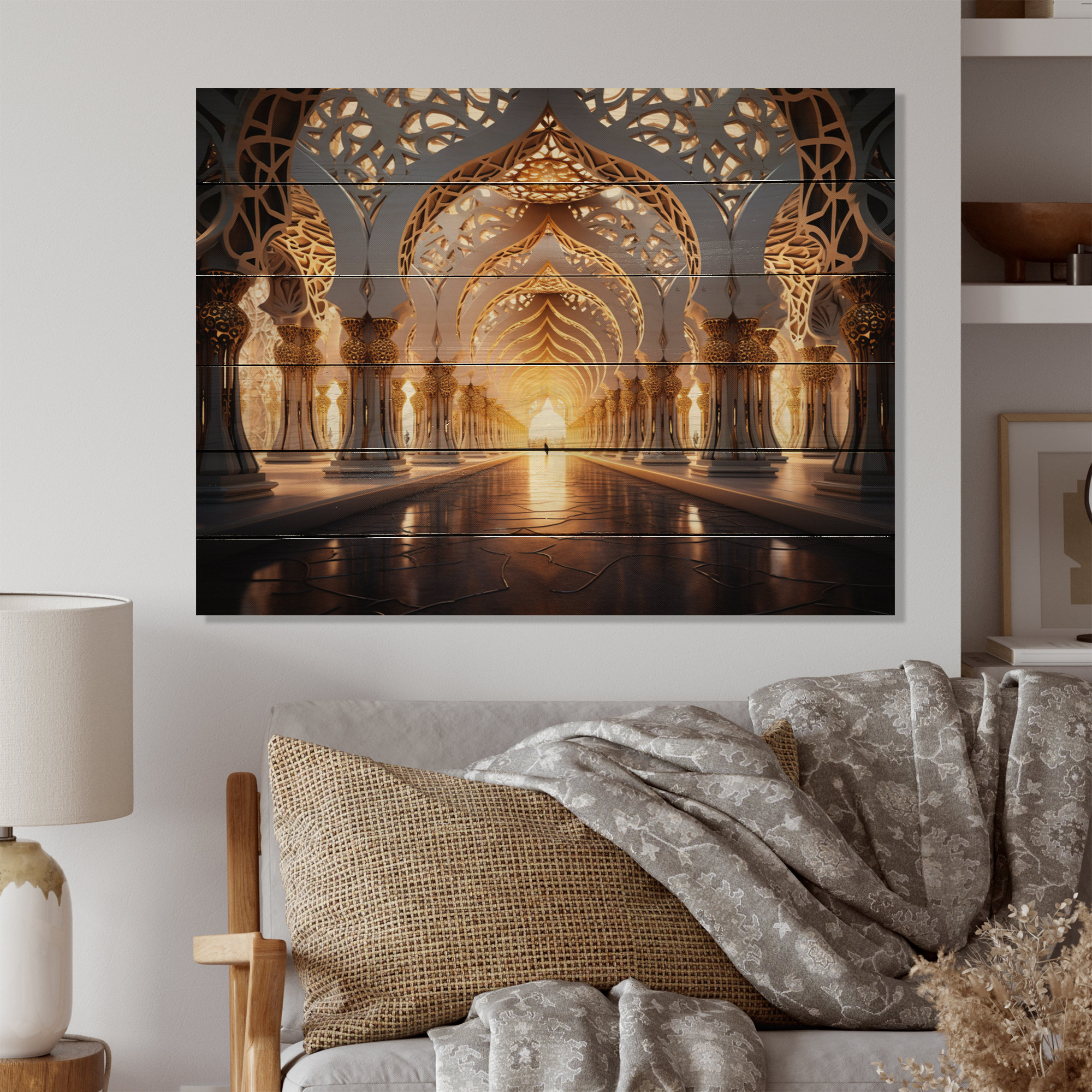 Latitude Run® Islam Art Islamic Architecture II On Wood Print - Wayfair ...
