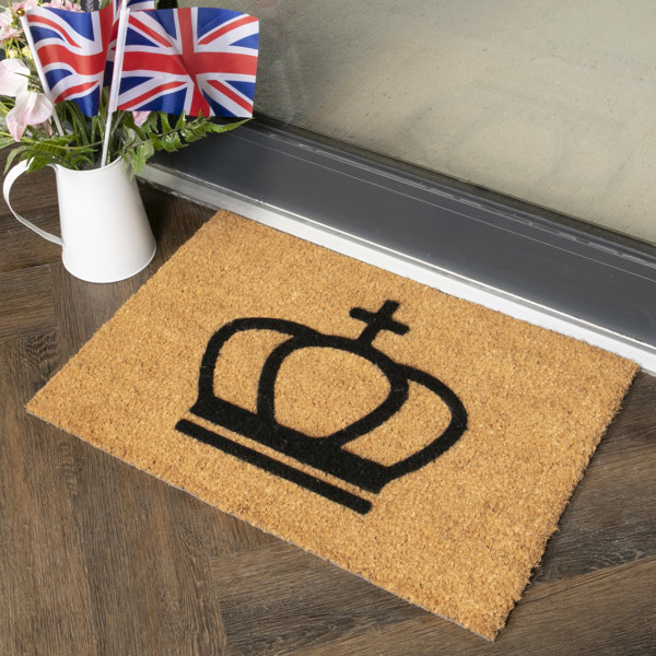 Rosalind Wheeler Crown Doormat | Wayfair.co.uk