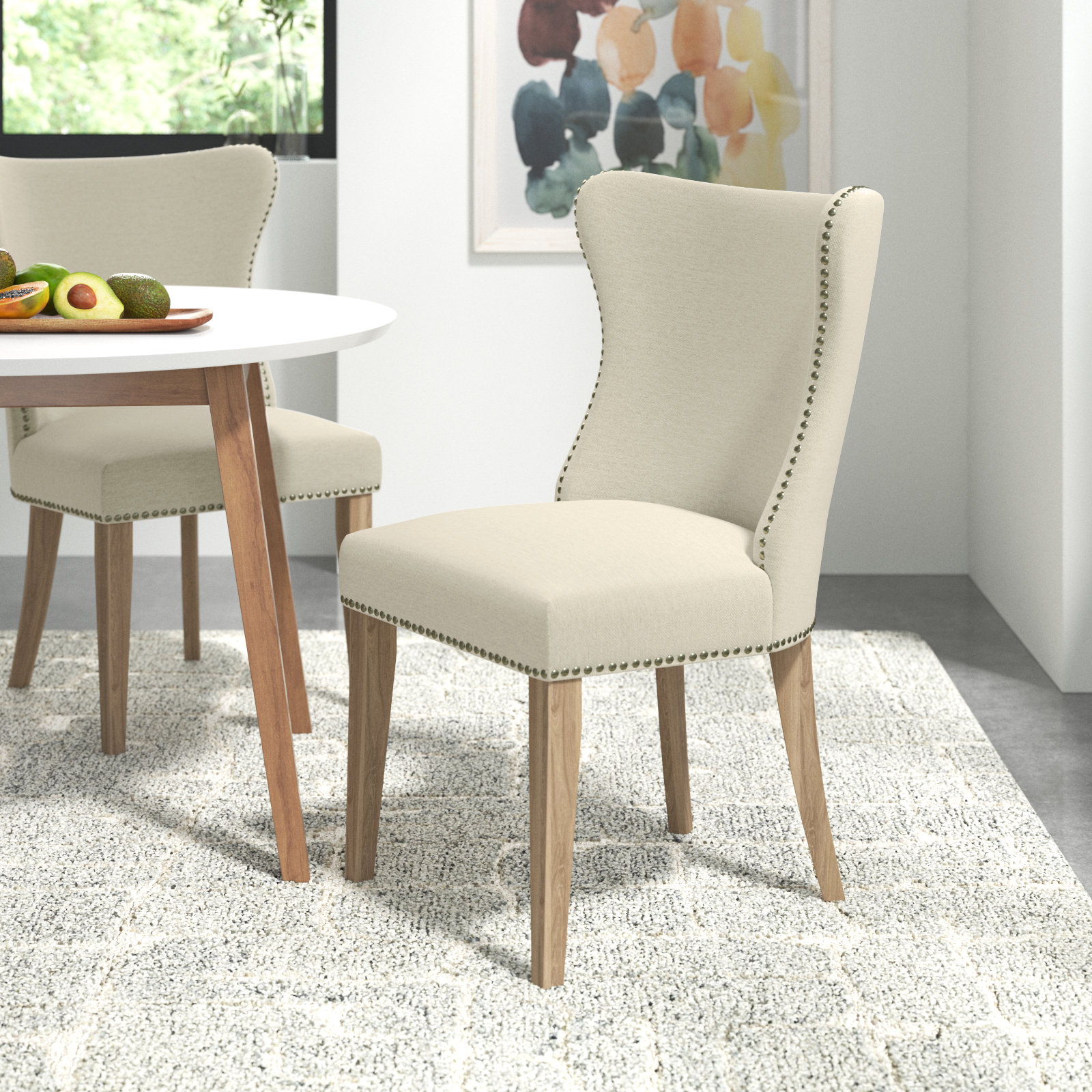 Laurel Foundry Modern Farmhouse Mariam Upholstered Dining Chair ...