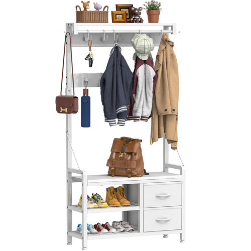 Hooks Hall Trees You'll Love | Wayfair