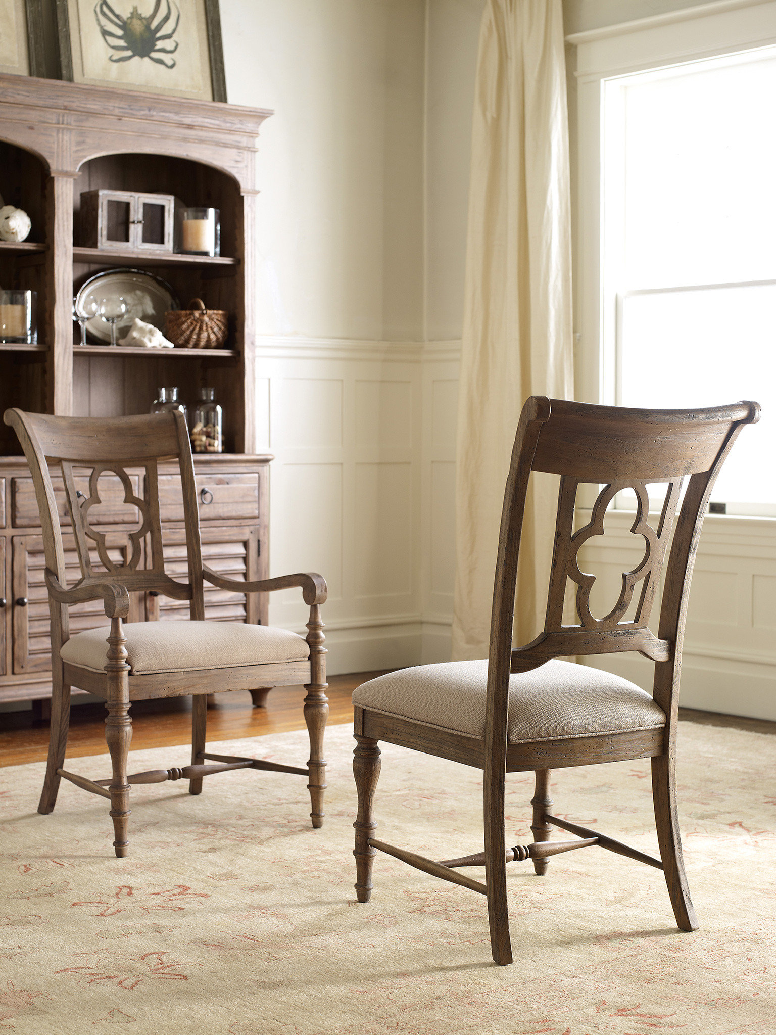 One Allium Way® Kempston Linen Full Back Side Chair Dining Chair | Wayfair