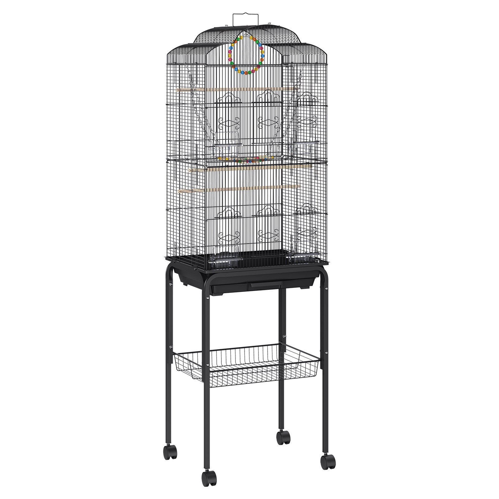 Tucker Murphy Pet™ Donnach 60'' Steel Victorian Top Flight Cage with ...