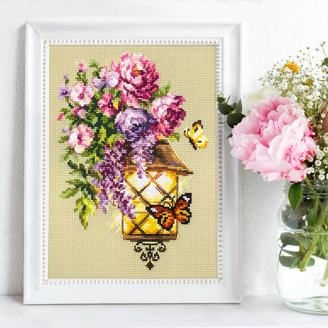 Fleur De Lis Living Counted Cross-Stitch Kit Light of Hope 100-041 ...