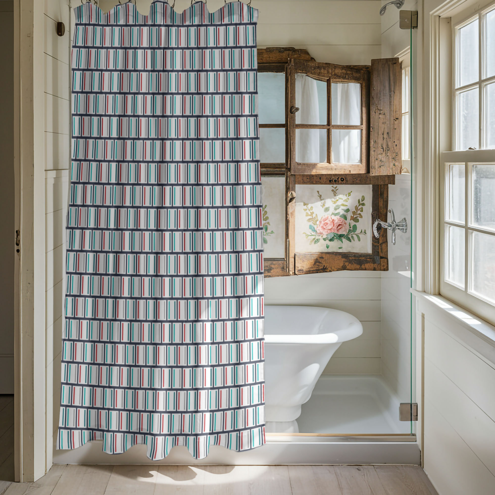 East Urban Home Patriotic Pride - Premium Shower Curtain | Wayfair
