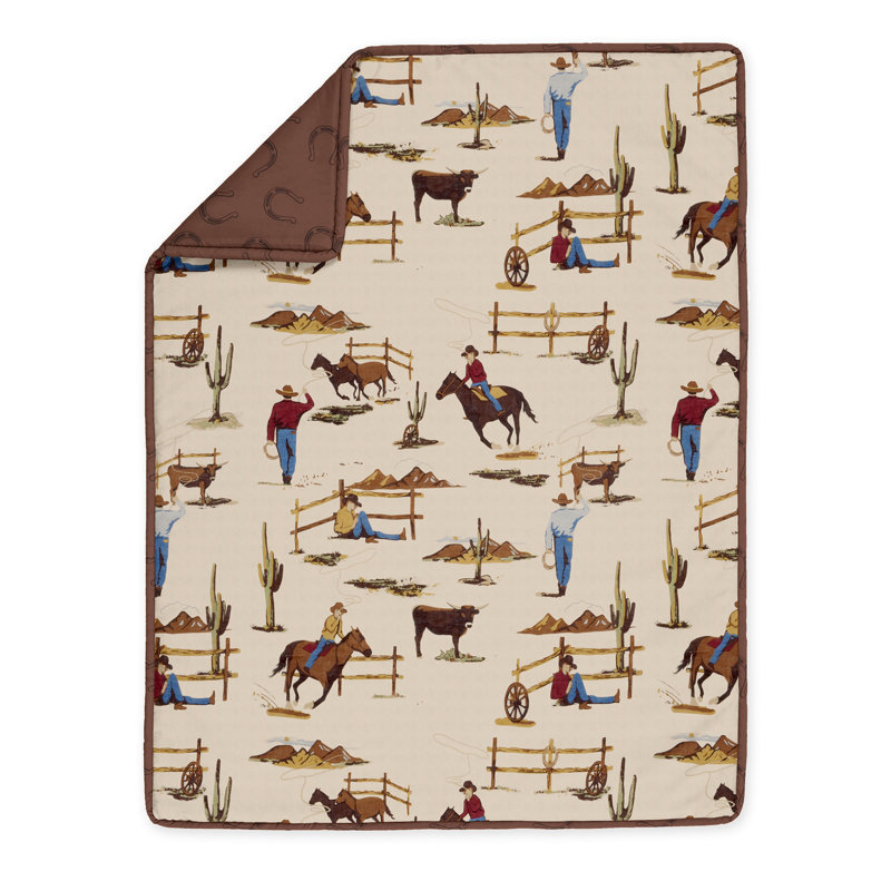 Sweet Jojo Designs Wild West Cowboy 4 Piece Crib Bedding Set by Sweet ...