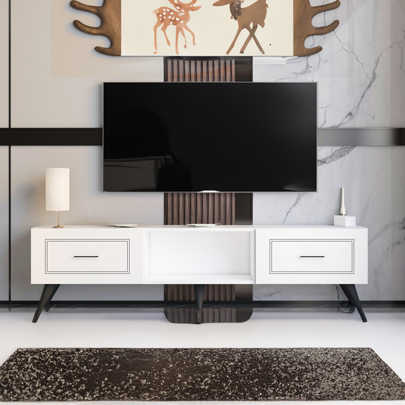 George Oliver Jasaya TV Stand for TVs up to 78" | Wayfair