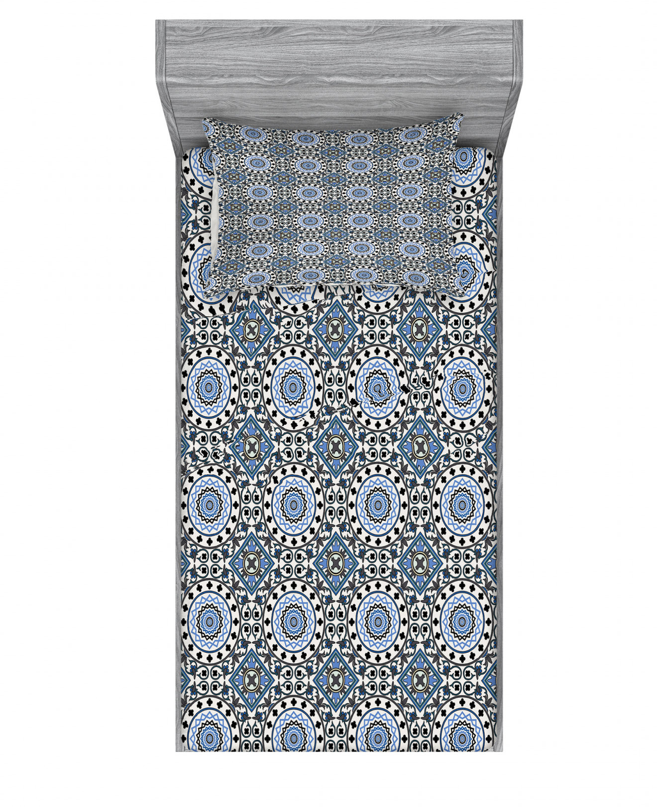 Ambesonne Orient Geometric Sheet Set | Wayfair