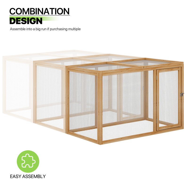 Tucker Murphy Pet™ Amariah 8.8 Square Feet Chicken Coop Run Pen ...