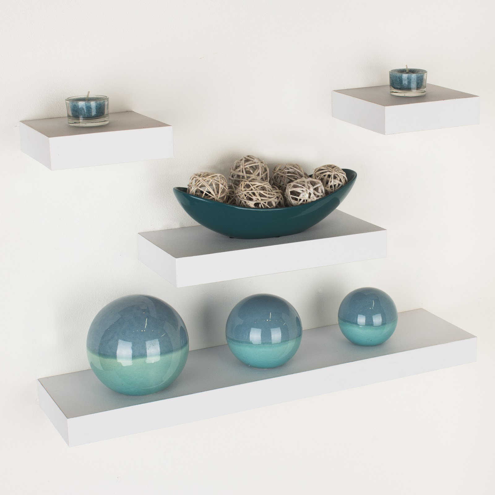 Core Products Hudson Shelf Kits, 4 Piece Wall Shelf Kits | Wayfair.co.uk