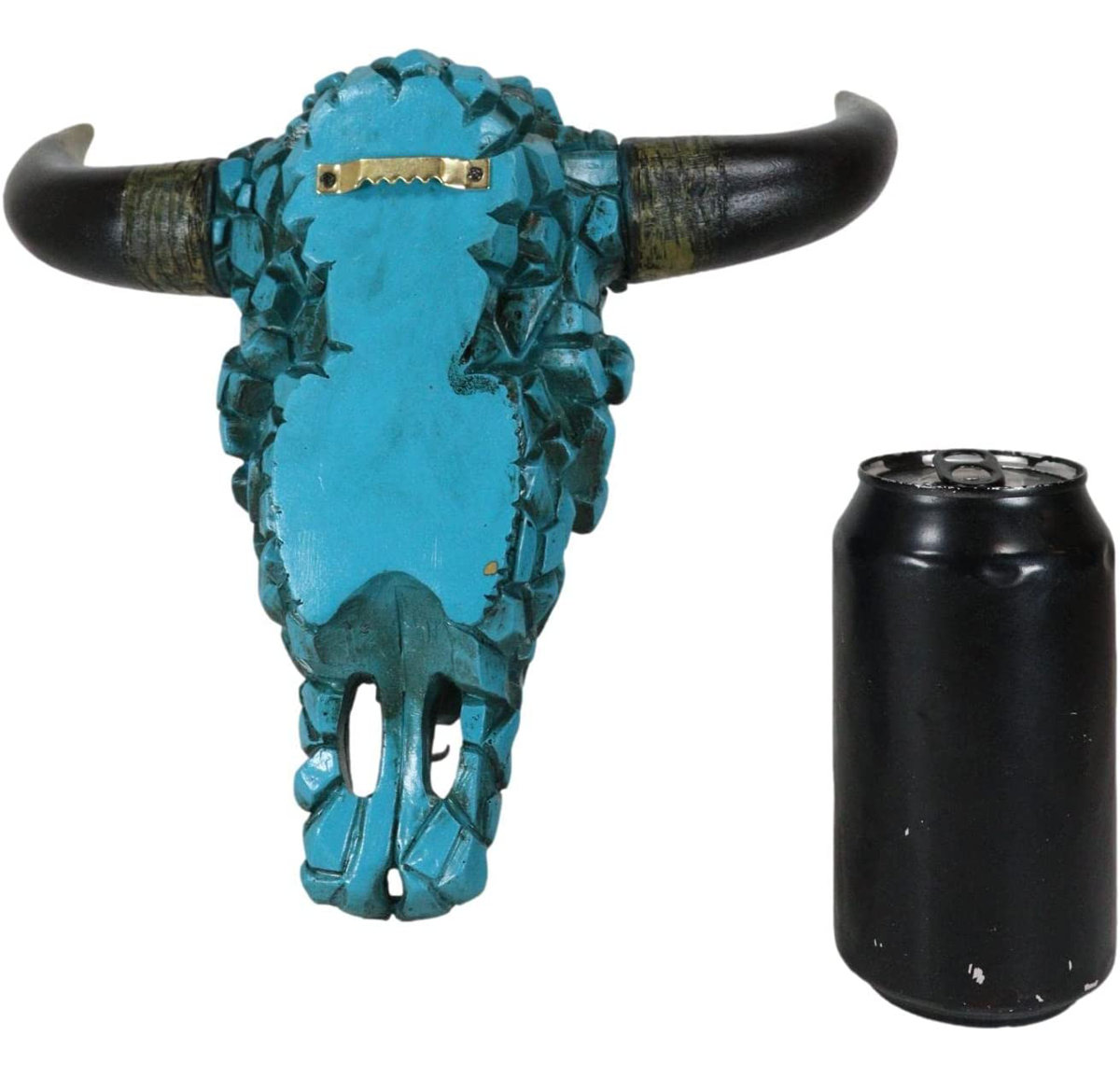 Ivy Bronx Sebeka Cow Skull with Mosaic Rocks Wall Decor | Wayfair